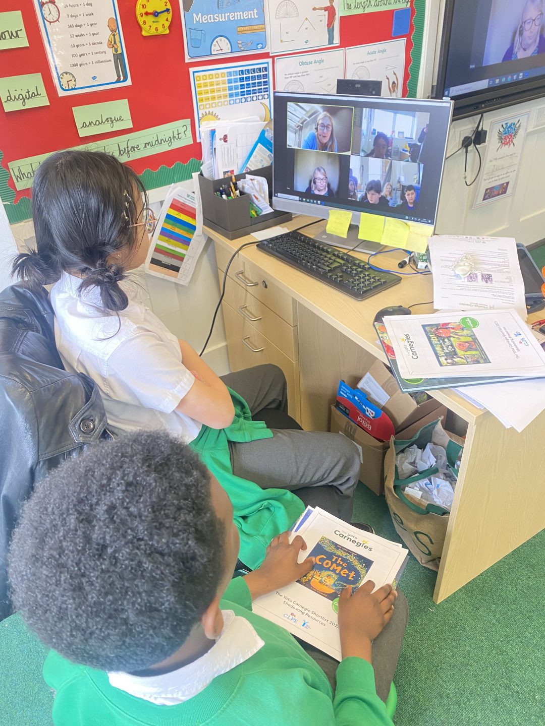 Yoto Carnegie Shadowing Scheme 2023 - Hoxton Garden Primary School