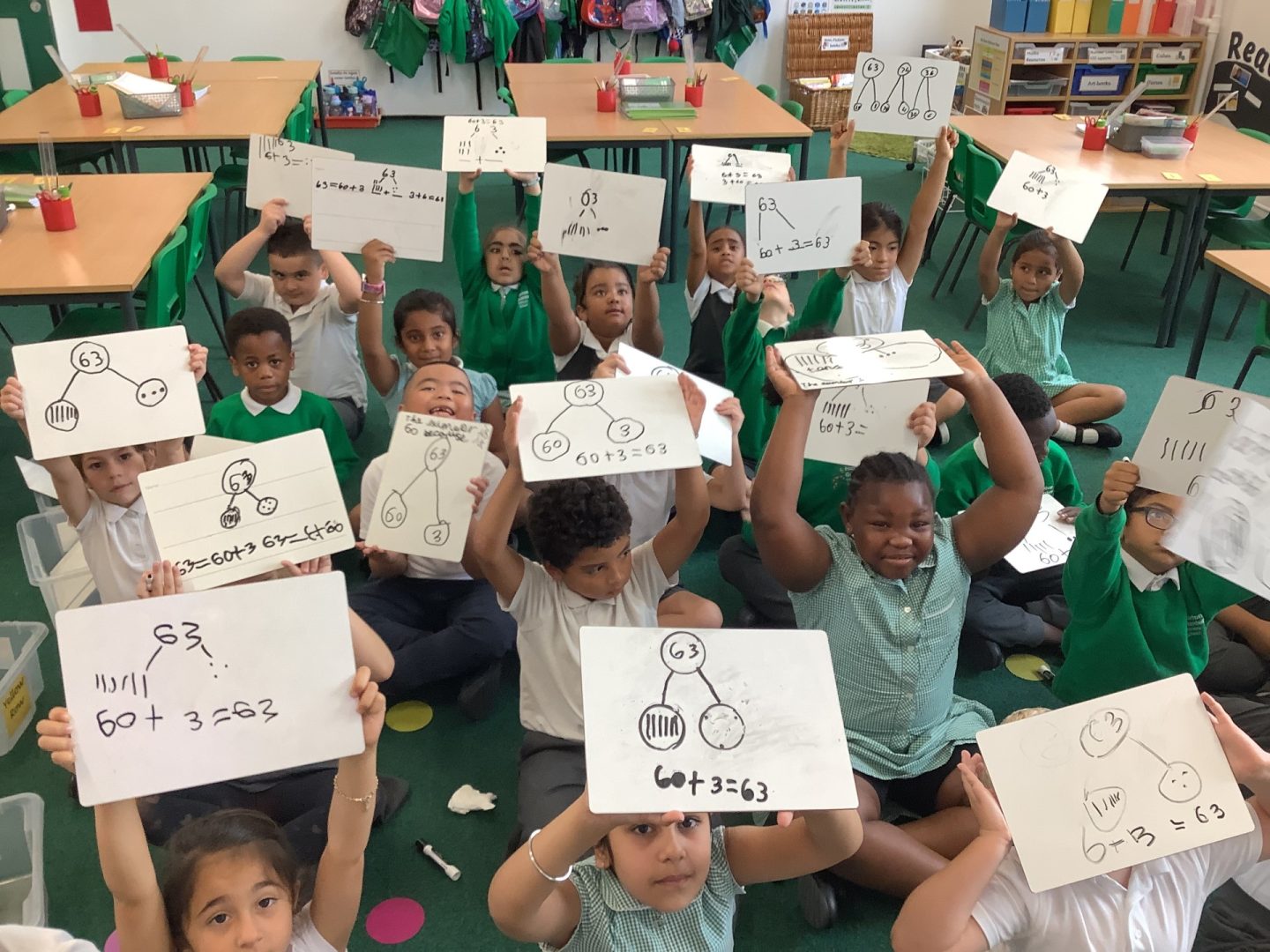 Year 2 Learn Number Partitioning - Hoxton Garden Primary School