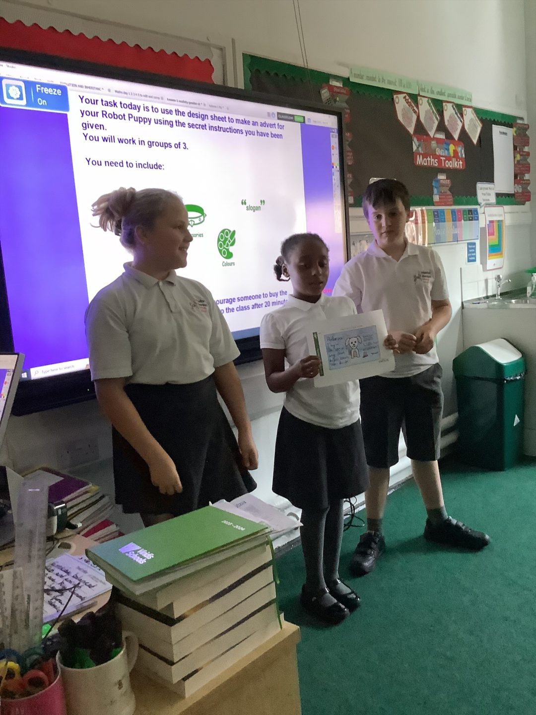 Year 6 Design Adverts - Hoxton Garden Primary School