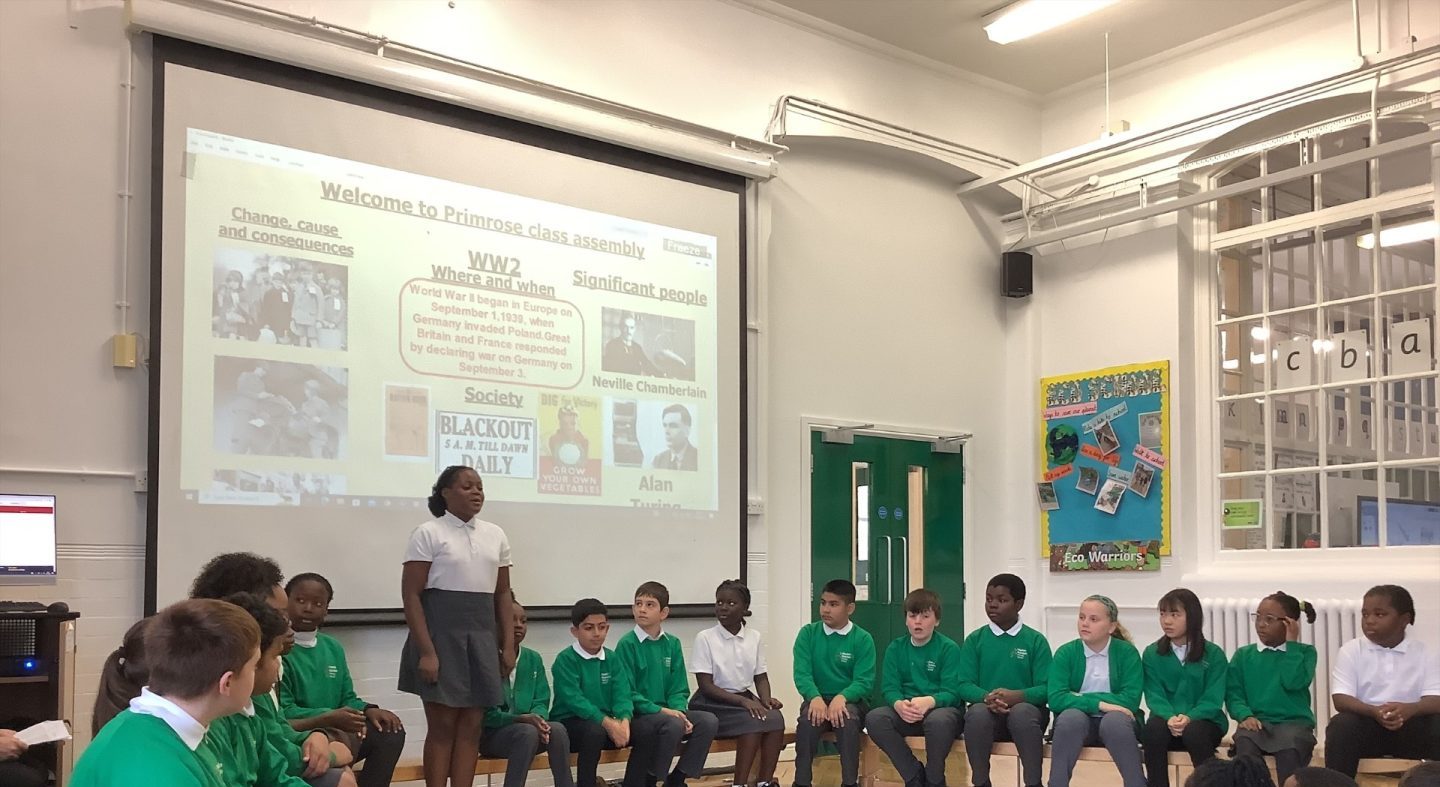 Year 6 WW2 Presentation - Hoxton Garden Primary School
