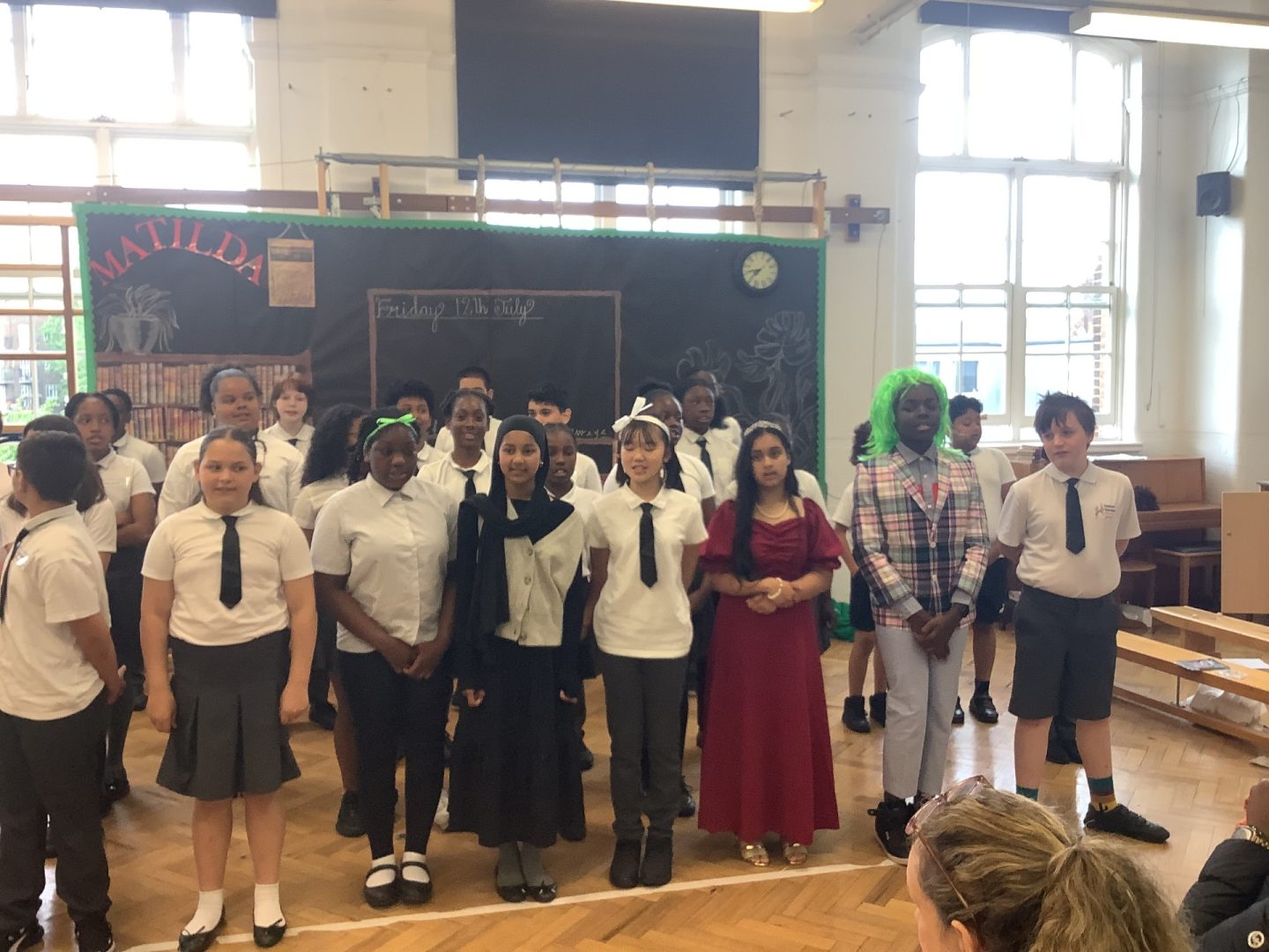Year 6 Matilda Production - Hoxton Garden Primary School